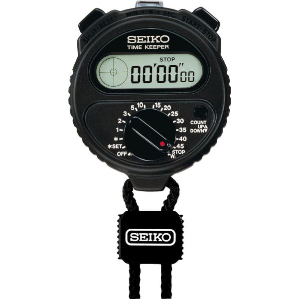 セイコー SEIKO タイムキーパー スポーツ ストップウオッチ サッカー バスケットボール タイムキーパー タイマー 球技 タイマー機能 日常生活防水 ロスタイム管理  SSBJ025