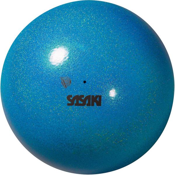 ササキ SASAKI ミーティアボール M-207BRM-F 径18.5cm F.I.G.認定品 手具 光沢 ゴージャス 部活 練習 トレーニング 大会 試合 発表会 新入部員 演技  M207BRMF MABU　新体操　吸い付くように手に...