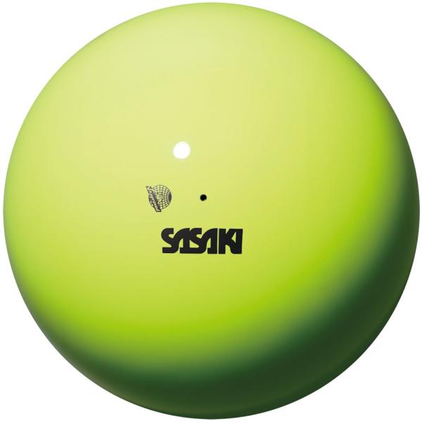 ササキ SASAKI ジムスターボール M-20A-F 径18.5cm 無地 F.I.G.認定品 手具 スタンダード 部活 練習 トレーニング 大会 試合 発表会 新入部員 演技  M20AF LYMY　新体操　定番の無地ボール。よく手にな...