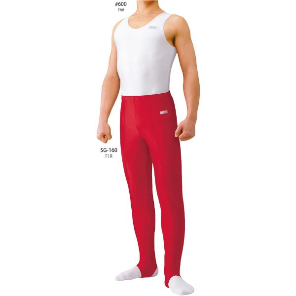 ササキ SASAKI ジムパンツ成人用SG-160 パンツ メンズ 男子試合用 ジムパンツ オフィシャルF.I.Gパートナー オフィシャル1規格 成人用  SG160 FIR　新体操　充実したサイズ展開とリーズナブルさが魅力進化する肉体と技...