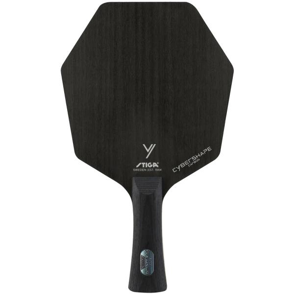スティガ STIGA サイバーシェイプ カーボン FLA シェイクラケット インナータイプ JTTA 日本卓球協会 公認 六角形 スイートスポット 部活 クラブ サークル 試合 練習  1602020135　卓球　サイバーシェイプはこれまで...