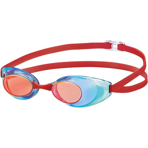 スワンズ SWANS スイミングゴーグル メンズ レディース 男性用 女性用 大人 レーシング 競泳 水泳 スイム ミラー ノンクッション 曇り止め FINA承認 中学生以上 部活動  SR10M NASHD　スイミング　顔当たりが向上し、...