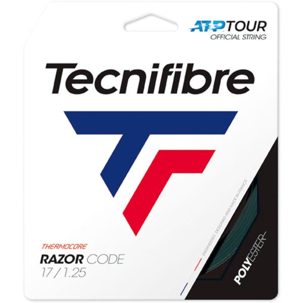 テクニファイバー Tecnifibre RAZOR CODE 1.20 BLUE 硬式テニス ストリング ガット 部活 クラブ メンテナンス ラケット 練習 試合 トレーニング 自主練 用品  04GRA120XC　テニス　優れたテンション...