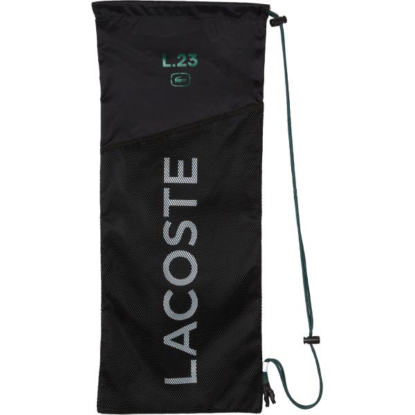 テクニファイバー Tecnifibre L.23 RACKET COVER 14HOUSSL23　テニス　一般的なラケットが 2 本入るサイズ。表裏の大きなロゴ部分はポリエステルのメッシュになっています。コート外でもラコステのエレガントさを...