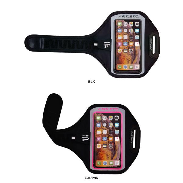 フィットレティック FITLETIC Forte Plus  FP10J　定番のアームバンドが大型サイズのスマートフォン対応でパワーアップ。抜群の安定感で揺れを軽減。