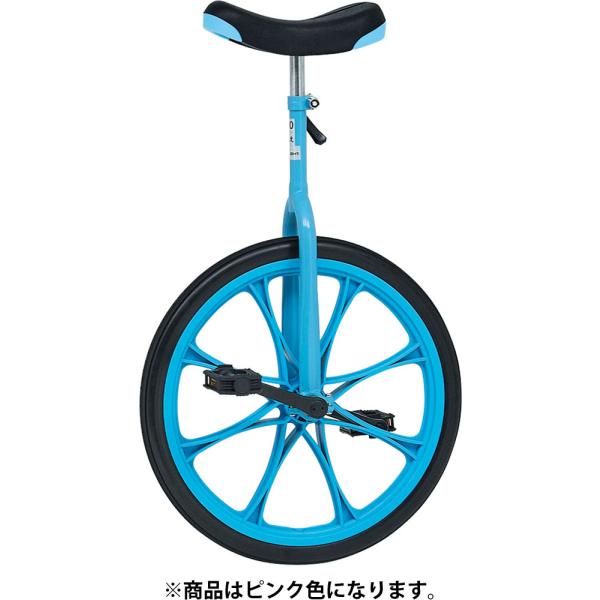 トーエイライト TOEI LIGHT ノーパンク一輪車20 学校体育器具 一輪車 ノーパンク一輪車 教材 ゴムタイヤ一体型 体つくり運動 表現運動 体育 授業 教材向き 衝撃性能 ピンク  T2498P　教材向きノーパンクタイヤ一輪車