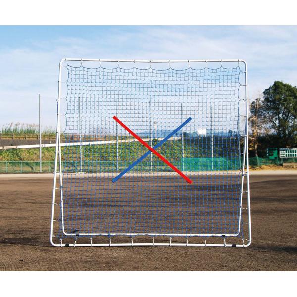 ユニックス UNIX リバウンドネット 壁当て 野球用品 トレーニング 自主練 自主トレ 自宅 ネット ピッチング練習 守備練習 リバウンド 角度調整 ゴロ フライ 捕球練習  BX8674　ひとりでできる!ピッチング&amp;守備練習。ネ...