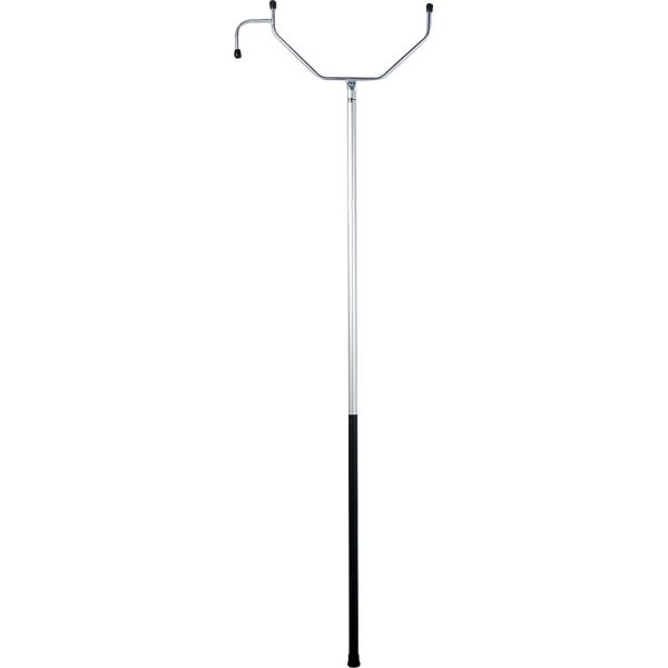 ゼット学校体育 【メーカー直送品】 刺股 足掛け付き  防犯対策 侵入者 不審者 安全対策 学校 スポーツ施設 防犯訓練 さすまた 学校用品 備品 安心 防犯アイテム  SD490000U　万一の侵入者を安全に取り押さえる防犯アイテム。学校...