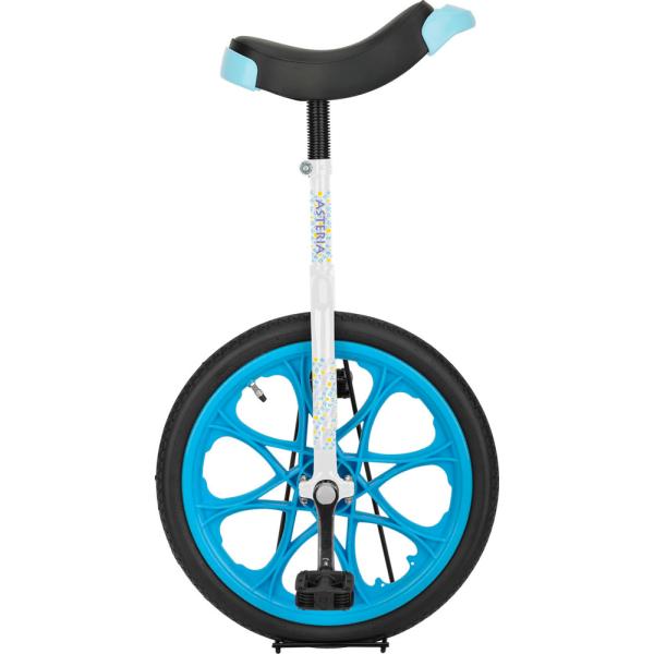 ゼット学校体育 アステリア18一輪車 スタンド付き 外遊び 学校 子供 こども 子ども キッズ ジュニア 公園 屋外 レクリエーション あそび いちりんしゃ イチリンシャ  ZR631 1123　サドルの固定ネジを二種類セットしました。限界...