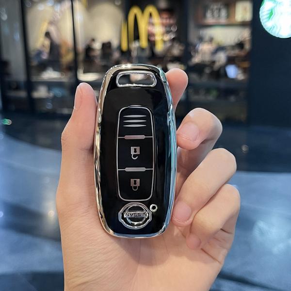 車のスマートキーをやさしく全面保護する専用カバーでございます。車種専用設計のためフィット感がいいです。手のひらサイズに収まる丁度良いサイズ感を実現、持ち運びも邪魔になりません。【カラー】 ブラック×シルバー【素材】TPU【適合車種】※ご購入...