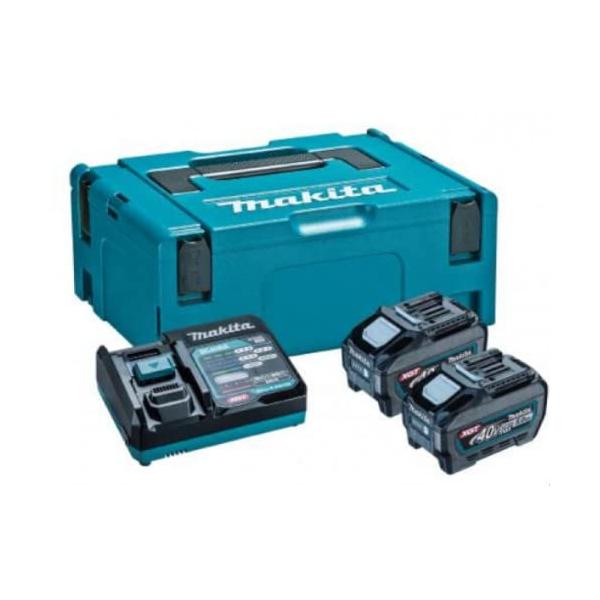 「商品情報」「主な仕様」マキタバッテリの収納ケース付きセットセット内容：バッテリBL4050F(5.0Ah)[A-72372] ×2、急速充電器DC40RA [JPADC40RA] ×1、マックパック タイプ2 [A-60517] ×1