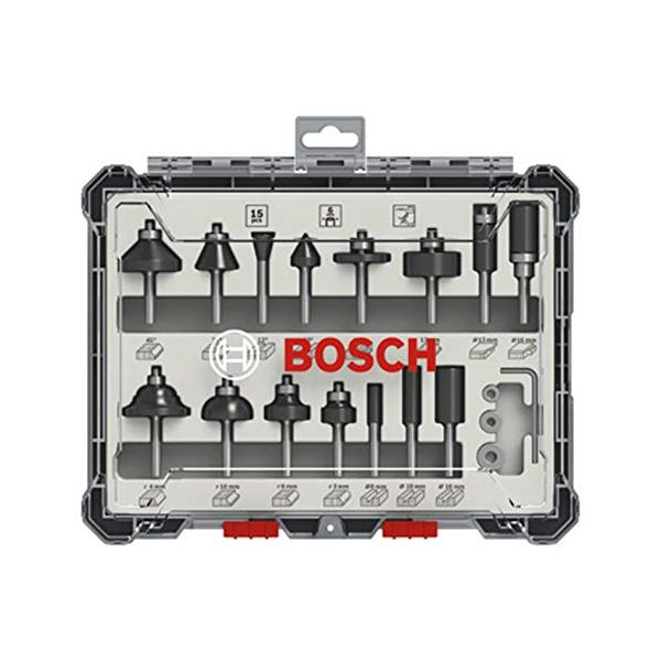 「商品情報」商品紹介      ●15種類のビットをセット●ヨーロッパDIN規格●シャンク外径：6mm      ご注意（免責）＞必ずお読みください      ●用途以外の使い方はしないでください。「主な仕様」セット内容1:ストレートビット...