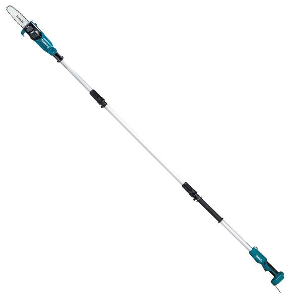 「商品情報」最大作業高さ 約3.5m、太枝のせん定が可能。製品全長 約2.7ｍ。脚立や高所作業車を使用しなくても高所の枝払いが手軽に行えます。ガイドバー長さは200mm。プロのサブ機にもおすすめです。ハイパワーブラシレスモータ搭載。高出力・...