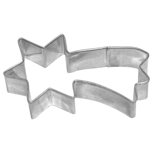 ドイツBIRKMANN社のクッキー用型（流れ星型）です。アイシングなどのデコレーションクッキーにおすすめの、可愛らしいデザイン型です。クッキー以外にも、スライスチーズや薄焼き卵、ハムなど、様々な食材にお使いいただけます。サイズ：約3×5.5...