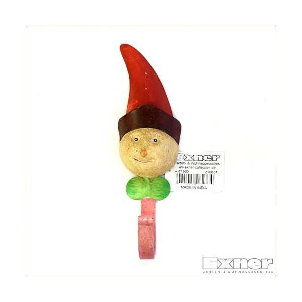 ドイツExner社の、ブリキ製の壁掛けフックです。お洒落で可愛らしいアンティーク風のデザイン。裏側の穴にねじなどをひっかけてお使いいただくタイプです。※アンティーク風デザインの為、塗装や傷、欠けなどのヴィンテージ加工が施されております。一点...