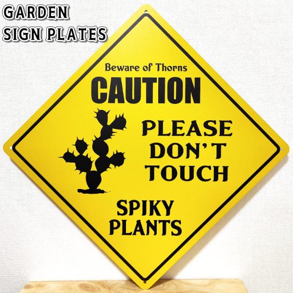 「GADEN SIGN PLATES」アルミの板にプリントデザインした大きめのお洒落なメッセージサインプレートです。今、流行のガーデニングにワンポイント演出するプレートこのプレートを植物と絡める事で、廻りと差別化できるアメリカンスタイルにな...