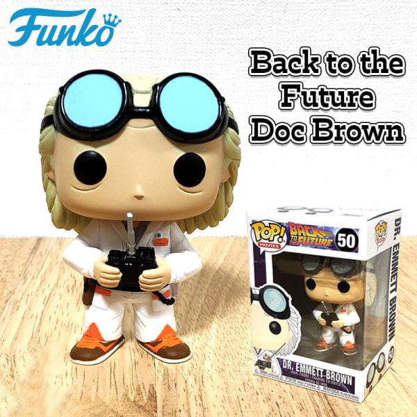 「Funko Pop! / Back to the Future」映画『バック・トゥ・ザ・フューチャー』の名物キャラクター、ドク・エメット・ブラウンがFunko Pop!になって登場大きな瞳とデフォルメされたフォルムが可愛らしく、映画ファン...