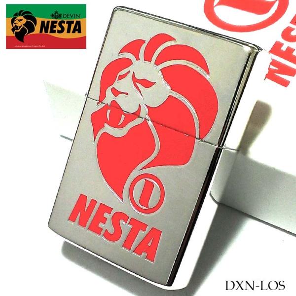 「NESTA ロゴ オイルライター」レゲエ系ファッションブランド「ネスタ」と「DEVIN」のコラボの日本製オイルライターです。ゴールドの本体にネスタのロゴを彫刻デザインしたシンプルでクールな逸品。プレゼントにもいかがでしょうか。■カラー：シ...