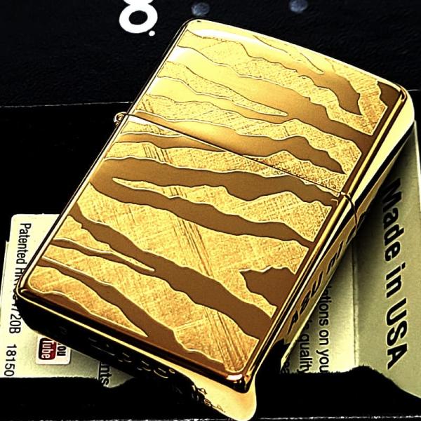 「Titanium Zebra Line ZIPPO」深みのあるゴールドチタンコーティングに、ゼブラ柄をエッチング彫刻で立体的に刻み込んだ、存在感あふれるハイグレードモデルです。光の角度によってマットとグロスが交差するように表情を変え、エッ...