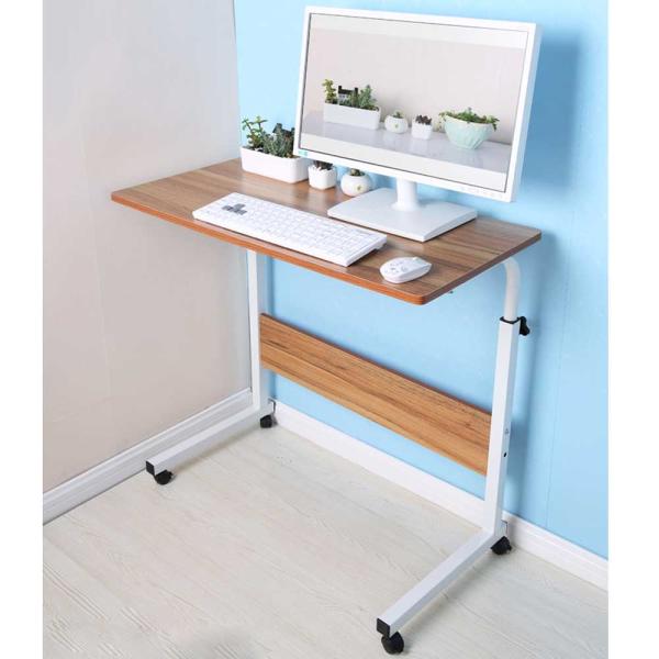 パソコンデスク 高さ調整71~90cm 幅80cm×奥行40cm 組立簡単 シンプルワークデスク PCデスク勉強机 在宅勤務 【商品ディテール】サイズ：幅80×奥行40×高さ70~90(単位:cm) 梱包重量：約6.7kg耐荷重：60kg ...