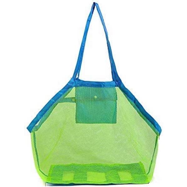 展開サイズ：45*45*30cm素材：ナイロン、その他優れたメッシュ加工なので軽量だけではなく速乾ドライですので、すぐに乾き畳んでしまえるので後片付けも簡単です。ビーチやプールでは水着やタオル、シュノーケリングのマスクやフィンなど濡れた物も...