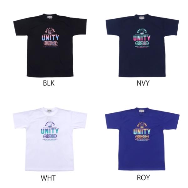 店頭販売品の為、品切れの場合がございます。予めご了承ください。BALL LINEのプリントTシャツ。『UNITY』の文字は綺麗なグラデーションでプリントされ、5つのバスケットボールで団結を表現したデザインです。■プリントカラーホワイト…Dス...