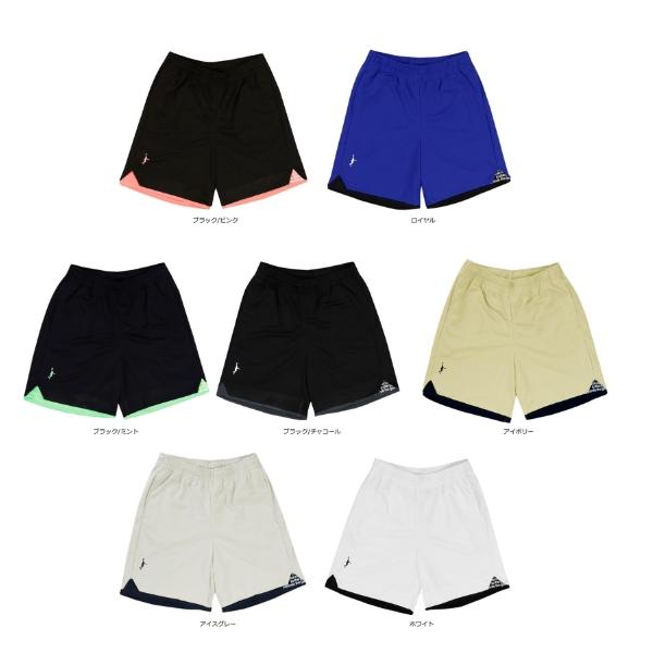 店頭販売品の為、品切れの場合がございます。予めご了承ください。ポケットのついた、裾にデザイン性のあるバスパンです。・素材：AERO SILVER（抗菌防臭）(ポリエステル100%)・PROCESS：プリント・BOXシルエット・男女兼用サイズです。