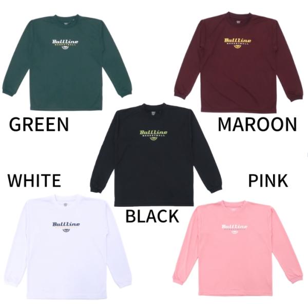 店頭販売品の為、品切れの場合がございます。予めご了承ください。BALL LINEの『スリムフィット』なTシャツ■素材[シュクール(polyester100％)]吸水・速乾性の高い素材で練習着にぴったり