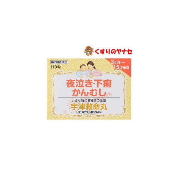 【メール便対応】宇津救命丸 銀粒 119粒 ／【第２類医薬品】