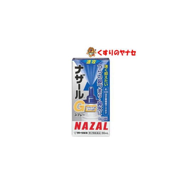 【宅急便コンパクト対応】ナザールGスプレー 30ml ／【第２類医薬品】／★セルフメディケーション税控除対象