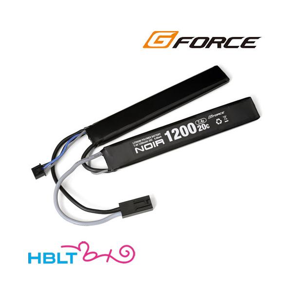 ジーフォース ミニコネクタ GFG902 ノワール LiPo Li-Po 充電式 電池 サバゲー 電動ガン