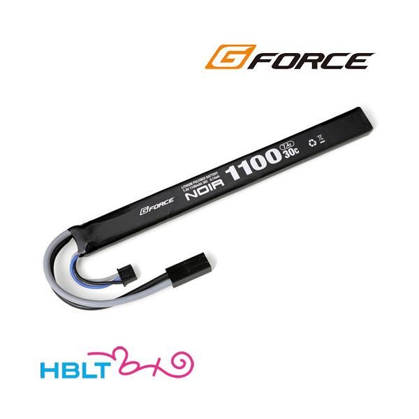 ジーフォース ミニコネクタ GFG908 ノワール LiPo Li-Po 充電式 電池 サバゲー 電動ガン