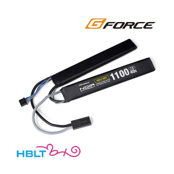 ジーフォース ミニコネクタ GFG932 ノワール サプレッション LiPo Li-Po 充電式 電池 サバゲー 電動ガン