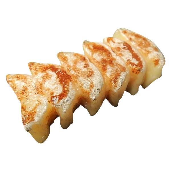 日本職人が作る  食品サンプルマグネット ミニチュア6連ぎょうざ　IP-331