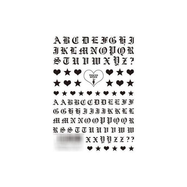 TSUMEKIRA(ツメキラ)　ネイルシール　BritneyTOKYOプロデュース2　Chola Glamour 2　black　NN-BTK-116