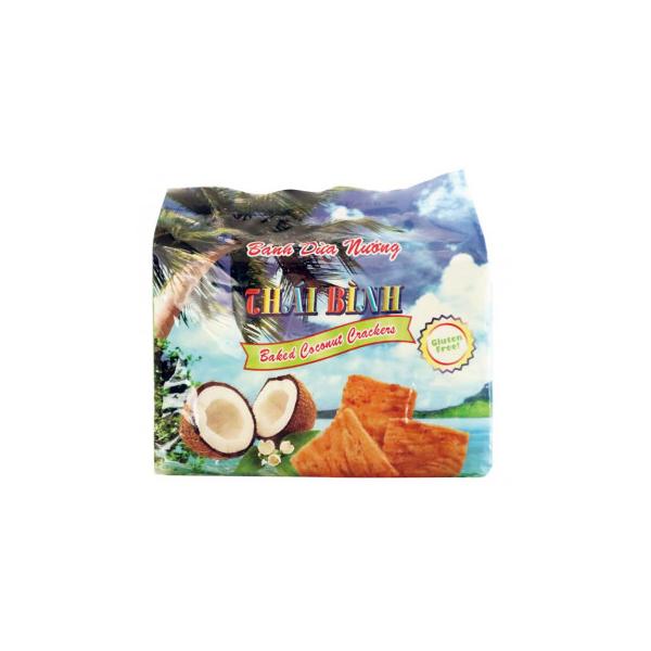 フジフードサービス ベトナム タイビン ココナッツクラッカー150g (15g