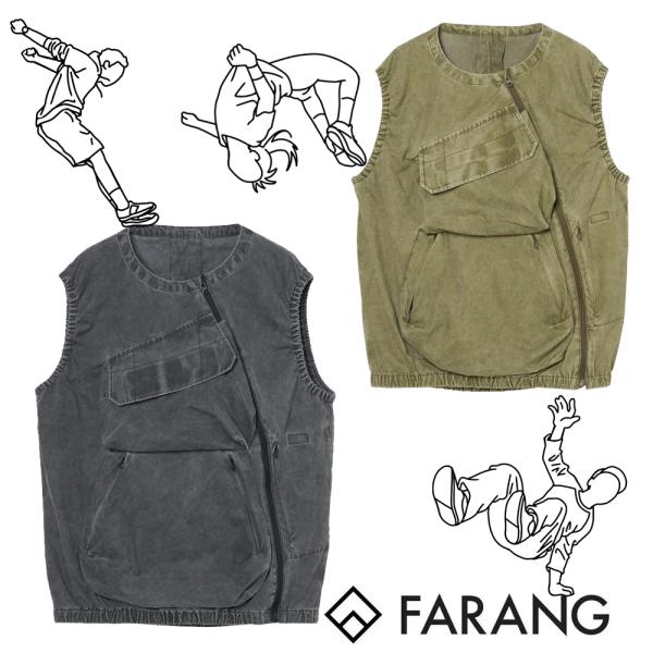 ワークウェア 作業服 空調ベスト ファラン ワーク FARANG WORK FW-8509 Farang Work（ファランワーク）は、世界各国のパルクールトップランナーで構成される Team FARANG と作業服メーカーCO-COS（コ...