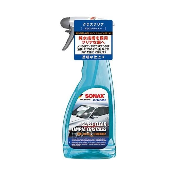 SONAX エクストリーム グラスクリア 晴香堂 [ウィンドウケア 車 窓ガラス 自動車用品]晴香堂 SONAX エクストリーム グラスクリア●窓ガラスの汚れを強力洗浄。同時にナノサイズの防汚コート被膜を形成し、汚れをつきにくくします。●窓...
