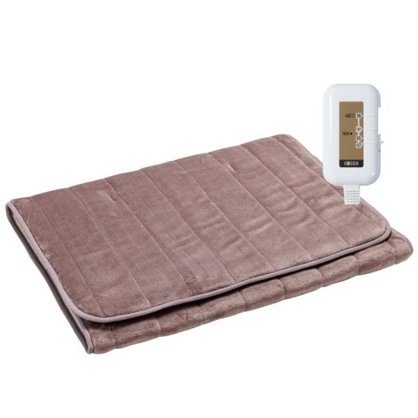 洗えるらく寝ぼう フランネル モカ VWR181H-MM (暖房 ホットマット 電気マット 電気布団 ダニ退治 丸洗い 広電)●部屋中どこでもあたたかく、敷くだけカンタン。●主な特長：・床やソファーに敷いたり、お布団の中でも使えるパーソナル...