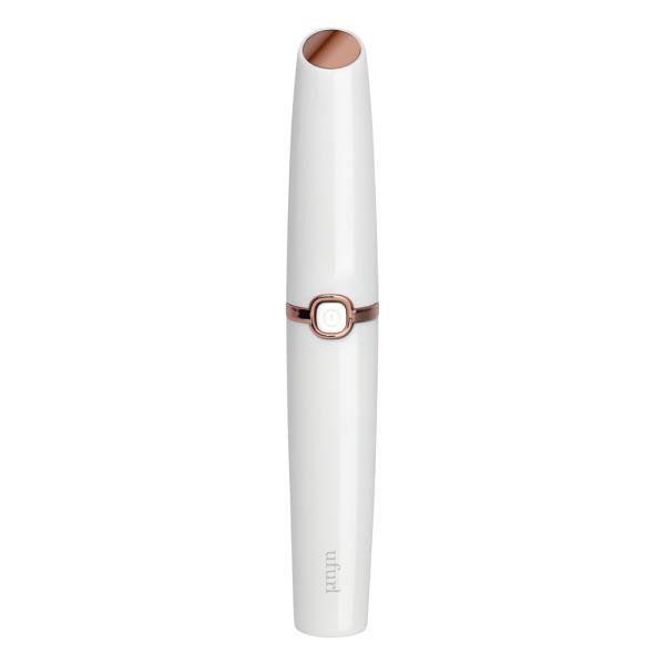 アイブロウスティックシェーバー MEBL-110 (眉毛 産毛 お手入れ フェイスケア マクロス)●眉毛のトリミングや気になるうぶ毛にいつでも気軽に使えて便利！●ずっと撫でるだけで剃れるシェーバーヘッドで、肌に優しい安全設計です。●気になっ...