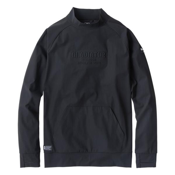 冷感 ストレッチ モックネック 長袖シャツ ブラック L G-7528 (日焼け対策 Tシャツ 暑さ対策 作業着 軽作業 コーコス信岡)●XS〜3XLまで幅広いサイズに対応。●熱伝導に優れた繊維を使用した接触冷感素材。●タテ・ヨコ伸び20%...