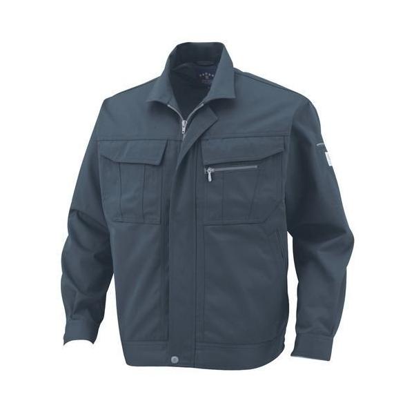 ブルゾン チャコール M A-1150 コーコス信岡 [作業服 作業着 ワーク ユニフォーム]●抗菌防臭加工・防汚加工・エコマーク認定の男女対応モデル●防汚加工・エコマーク認定・男女対応・ＪＩＳ帯電防止規格合格●携帯電話収納ポケット、デオド...