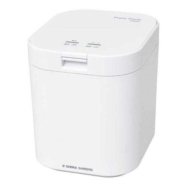 生ごみ減量乾燥機 パリパリキュー ホワイト PPC-11-WH  (生ごみ処理機  島産業)生ごみの悩みは「乾燥」させるだけ！生ごみ処理の悩みを簡単に解決できます。●生ごみのおよそ80％が水分。その生ごみの水分が原因で腐敗が進行し悪臭・雑菌...