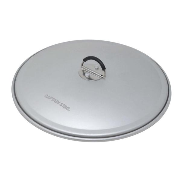 たためるミニパン 16cm用フタ UH-4128 (蓋 ふたのみ フライパン用 アウトドア キャンプ 料理 パール金属 キャプテンスタッグ CAPTAIN STAG)●フタを使って調理することで、焼く・蒸すなど料理の幅が広がり、効率アップ。...