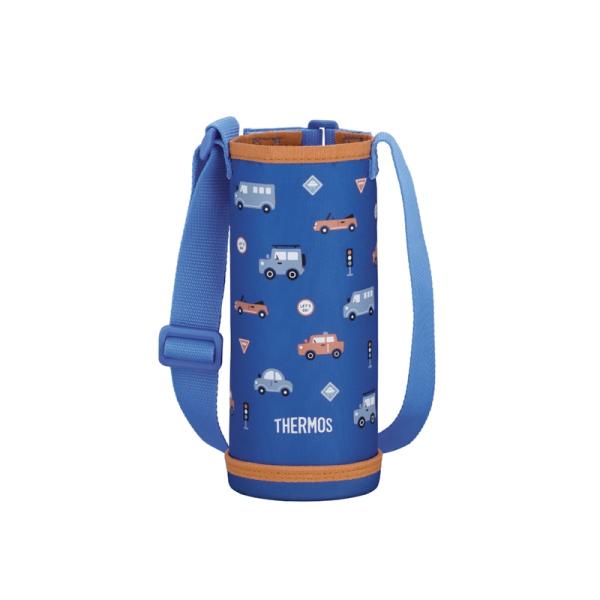 ボトルポーチ コバルトブルー FJW-550TR Pouch COB (ボトルカバー 水筒カバー ストラップ付き サーモス)●3ウェイボトルを持ち運べるボトルポーチ！●3ウェイボトル（FJW-550TR）にぴったりのポーチ。●本体を傷から守...