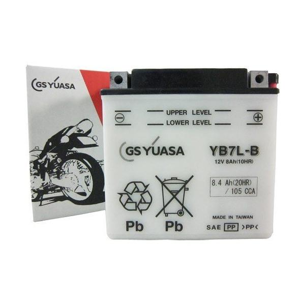 価格.com - ジーエス・ユアサ 開放式バッテリー YB7L-B (バイク用バッテリー) 価格比較