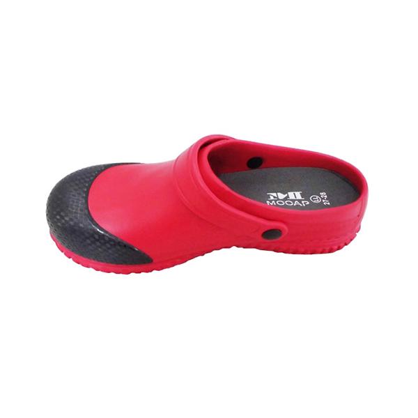 MOCAP リカバリーサンダル115 レッド LL  (ワークサンダル 軽作業用)●立体アーチサポートインソールを装備した疲労軽減ワークサンダルです。●軽作業用サンダル。●軽作業現場や立ち仕事、厨房用コックシューズとして最適です。●立体アー...