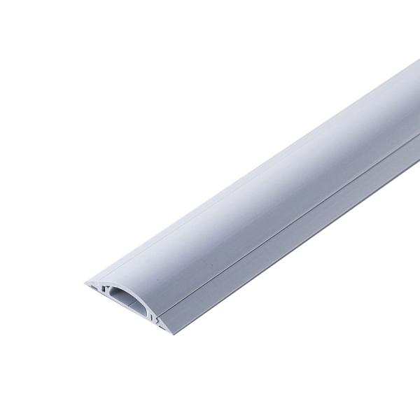 UDプロテクターモール 床用 0号 1m グレー UDN0-1G (配線モール 電設資材 電気配線 工事用配線 ケーブル エルパ ELPA)●0号●フラットな形状により、台車の通過がスムーズになり、つまずきを防止します。※モール用テープの併...