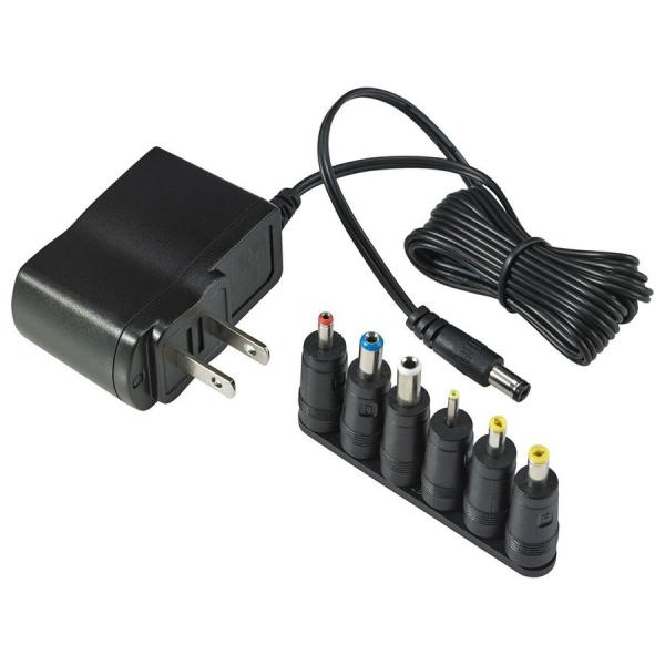 AC-DCマルチアダプター 4.5V ACD-045S ELPA [マルチアダプター]●家庭用コンセント（AC100V）をDC4.5Vの電圧に変換●高容量1000mA、6種類の変換プラグ付で様々な機器に対応●安定化回路内蔵で、電圧変動が少な...