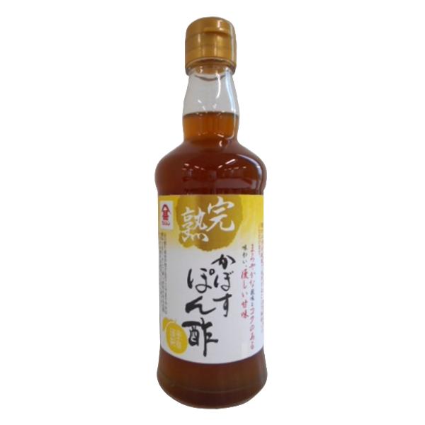 富士甚醤油 完熟かぼすぽん酢 300ml  4902412323660●樹上で完熟したカボスは、皮に入っていた香り成分が果汁に溶け込みまろやかな酸味になり、そして樹の養分を吸い込み実に深い旨味が生成されます。●そんな完熟カボス果汁を使用した...